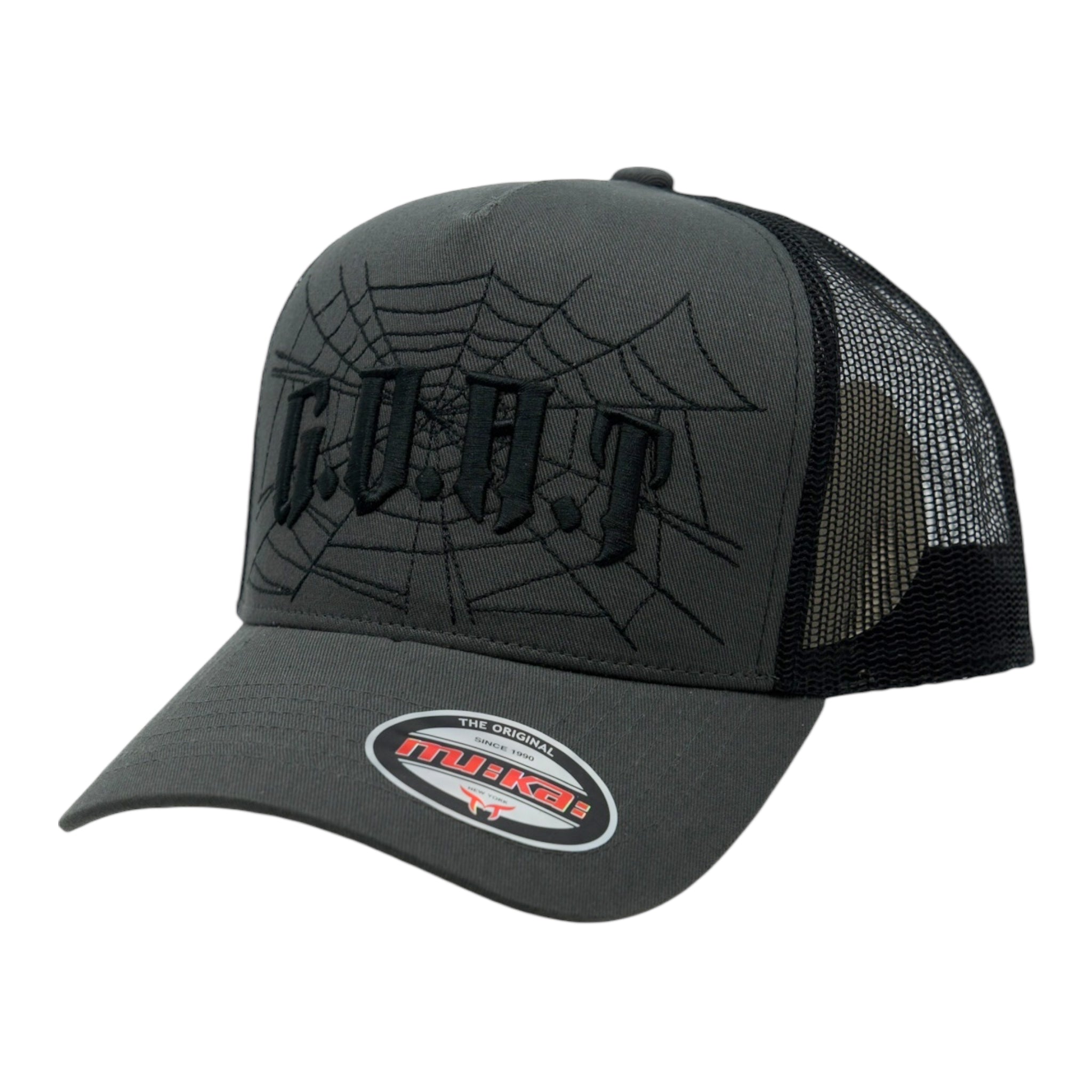 GOAT Web Trucker Hat | Graphic 5-Panel High-Profile Trucker Hat – Muka ...